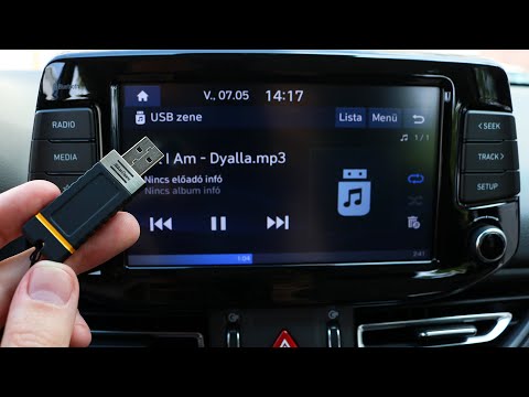 Hyundai i30 - Using USB Flash Drive to Play Music