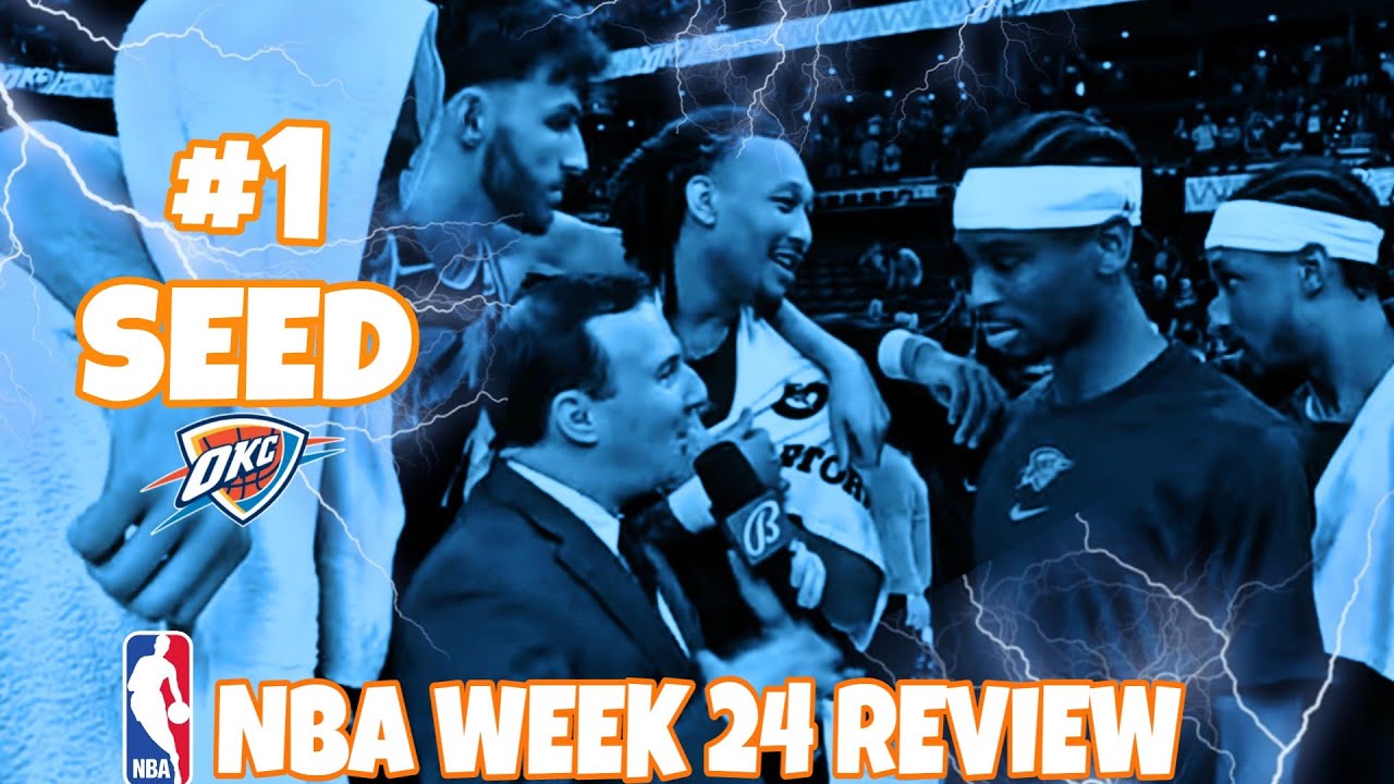 Thunder Gets 1st seed, Nba play In Is Set + More News!!!! NBA Week 24 ...