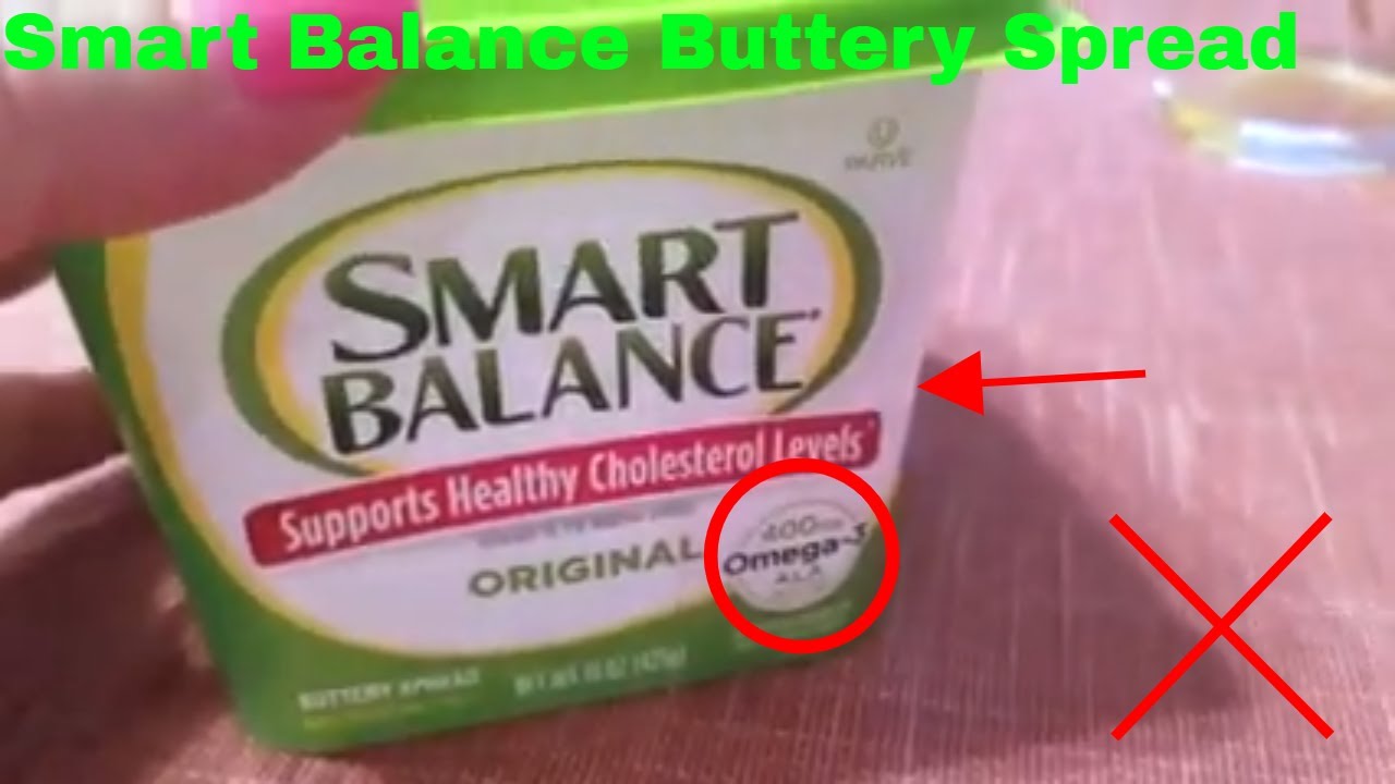 How To Use Smart Balance Buttery Spread Review - YouTube