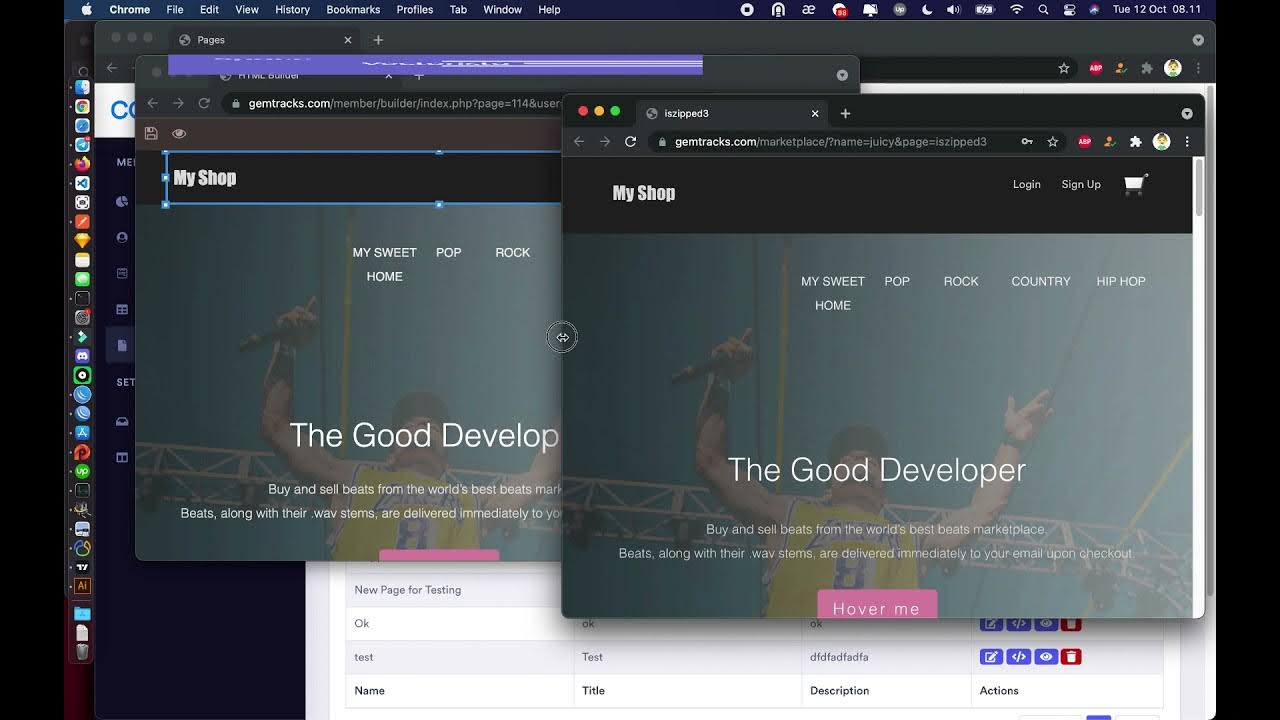 [JOB] Realtime Update Page Builder, PHP HTML CSS and JS - YouTube