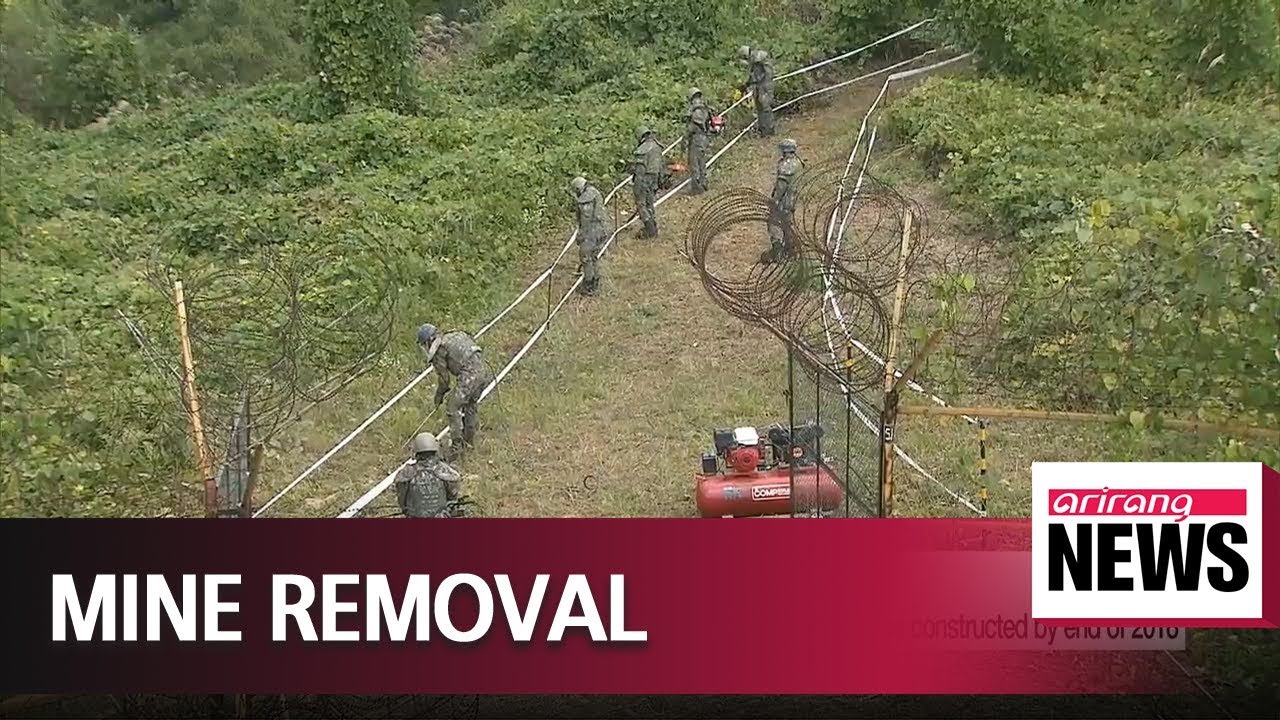 Mines and explosives being removed in jointly-designated area inside ...