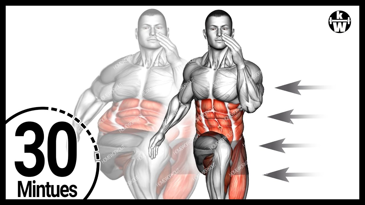 30-Min! Standing Fat Burning Say goodbye to excess body fat. - YouTube