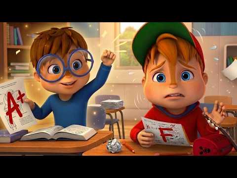 30 Min of Funny School Moments! 📓🍎 Alvin and the Chipmunks | Cartoon for Kids