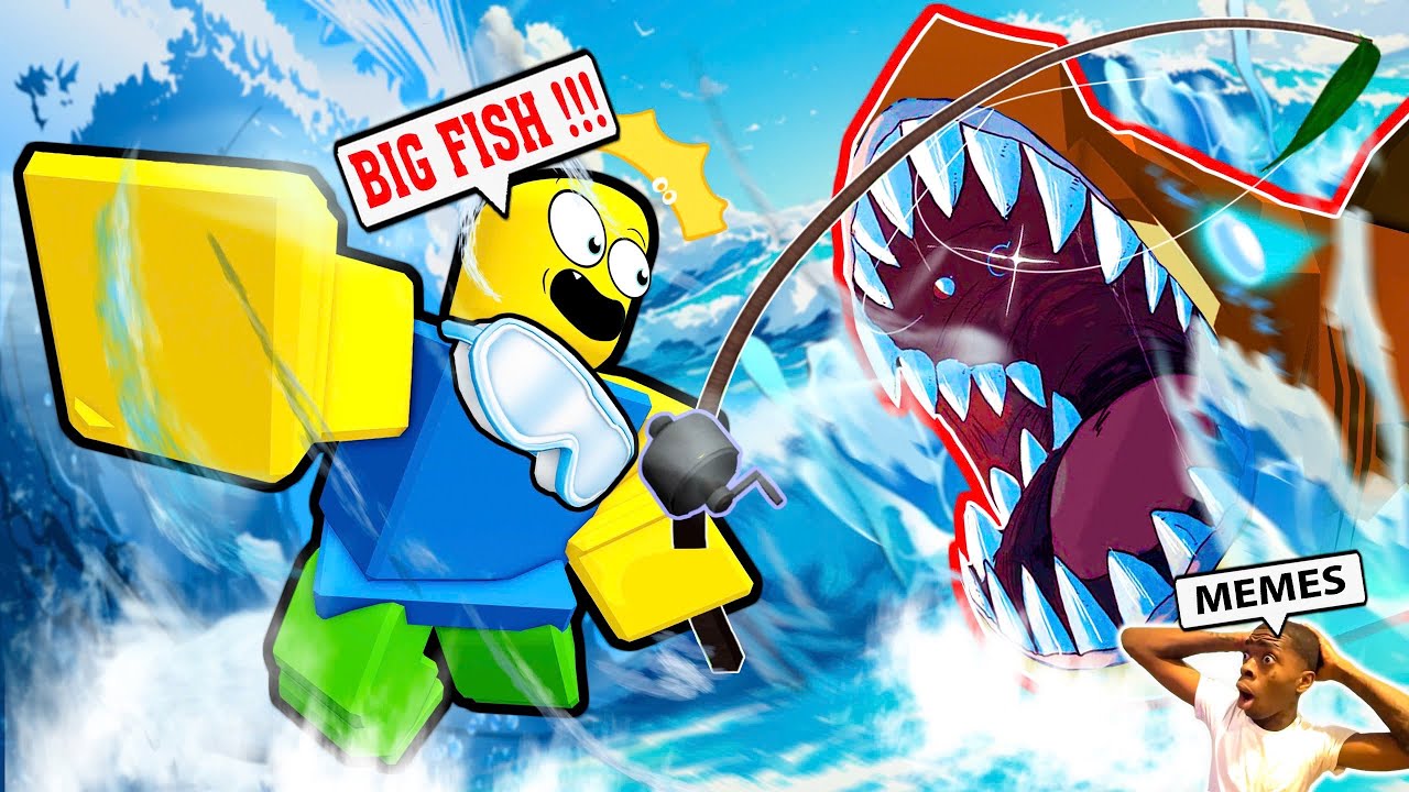 ROBLOX Fisch Funny Moments Update (MEME) - YouTube
