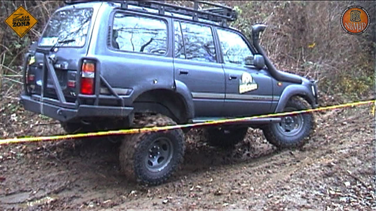 Toyota LC80 at Nomad Off Road Center by Top Đir - YouTube
