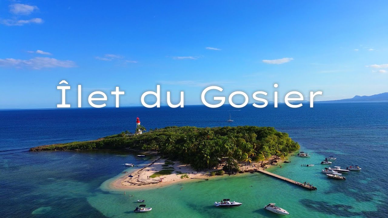 Le Gosier, Guadeloupe | Crystal Clear Waters & Lighthouse Island - YouTube