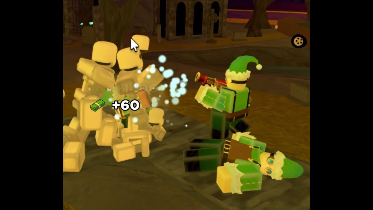 TDS Act 2 Solo - JOLLY ELVES VS EVIL SKELETONS!!! - YouTube