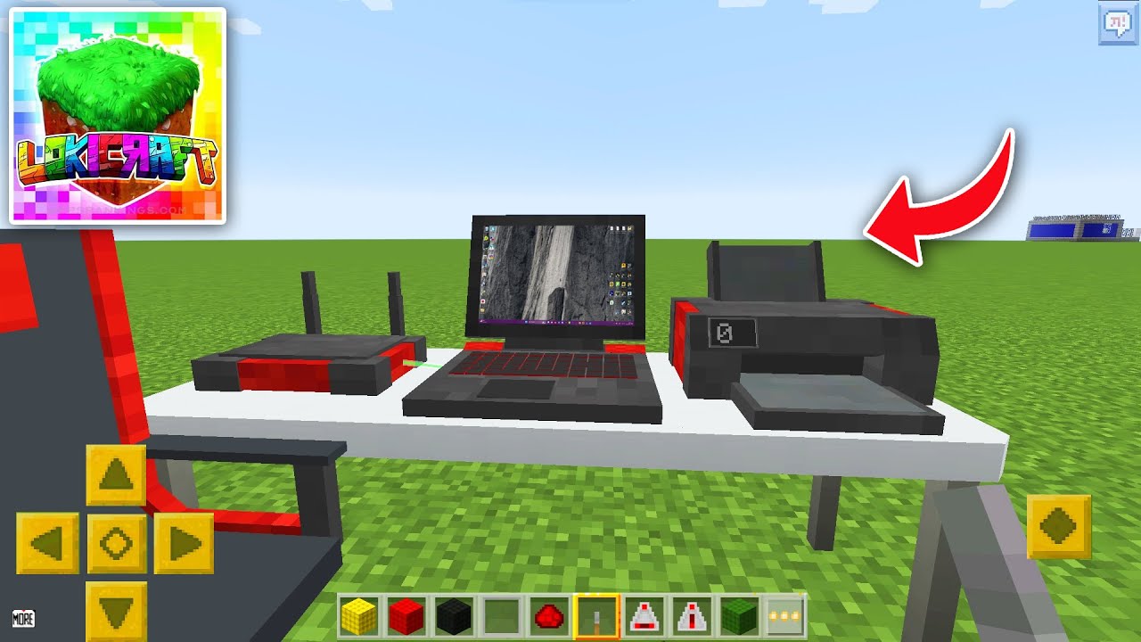 How to Make WORKING LAPTOP in CRAFTSMAN : Building Craft - YouTube