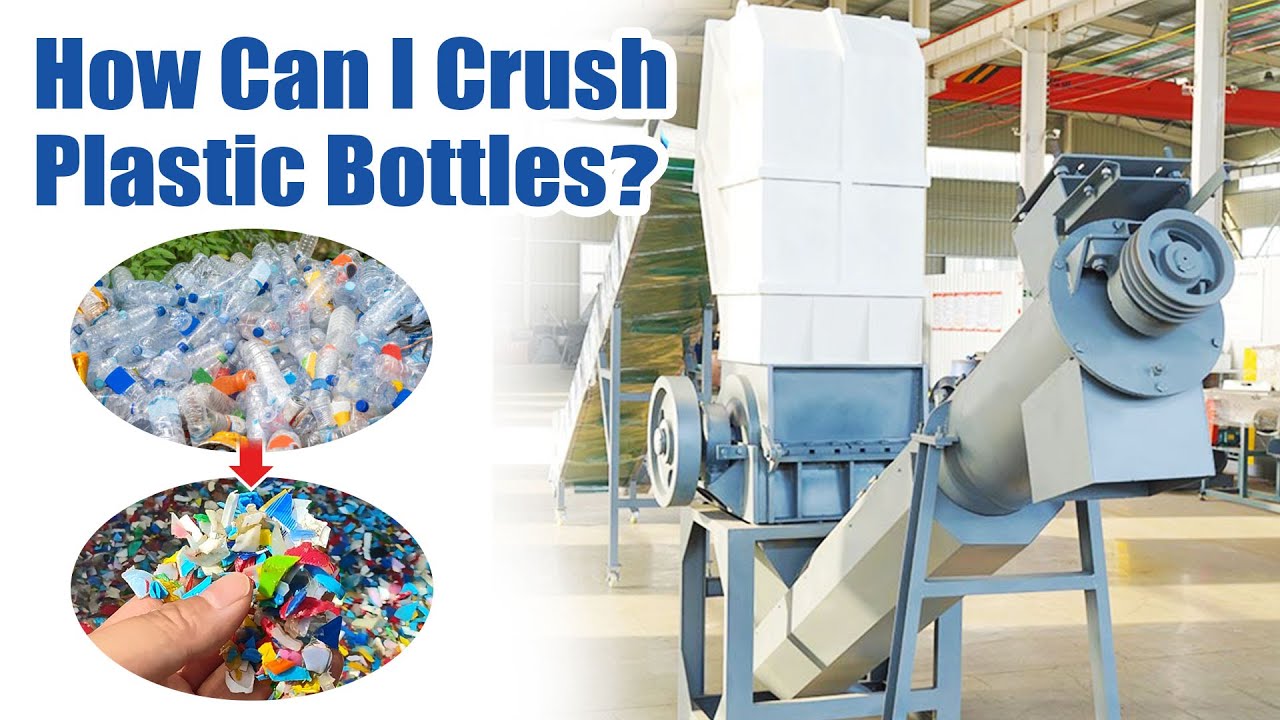 How Can I Crush Plastic Bottles? | PET Bottle Crushing Machine ...