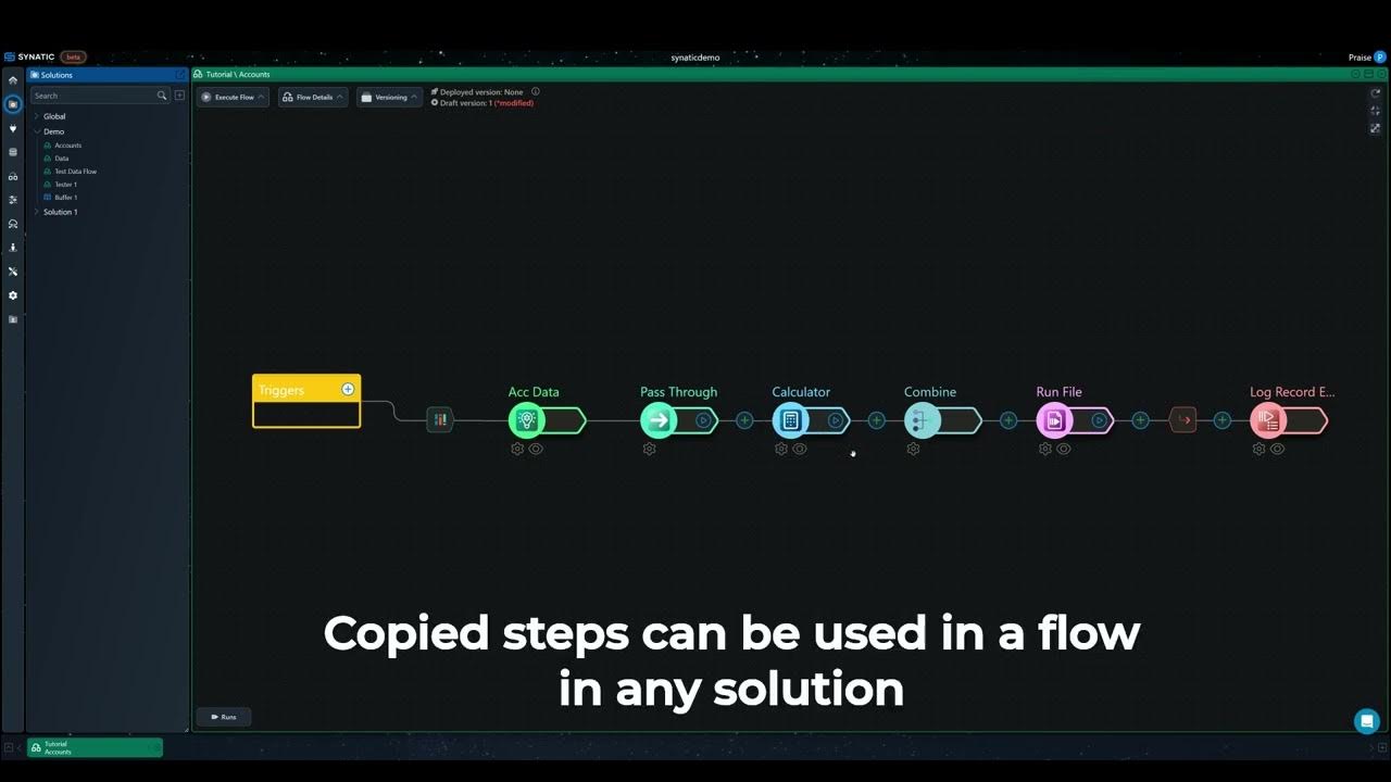 Synatic Onboarding Journey - Managing Steps in a Flow - YouTube