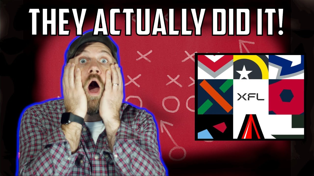 XFL NEWS: XFL REVEALS NEW LOGOS & FINAL ROSTERS - YouTube