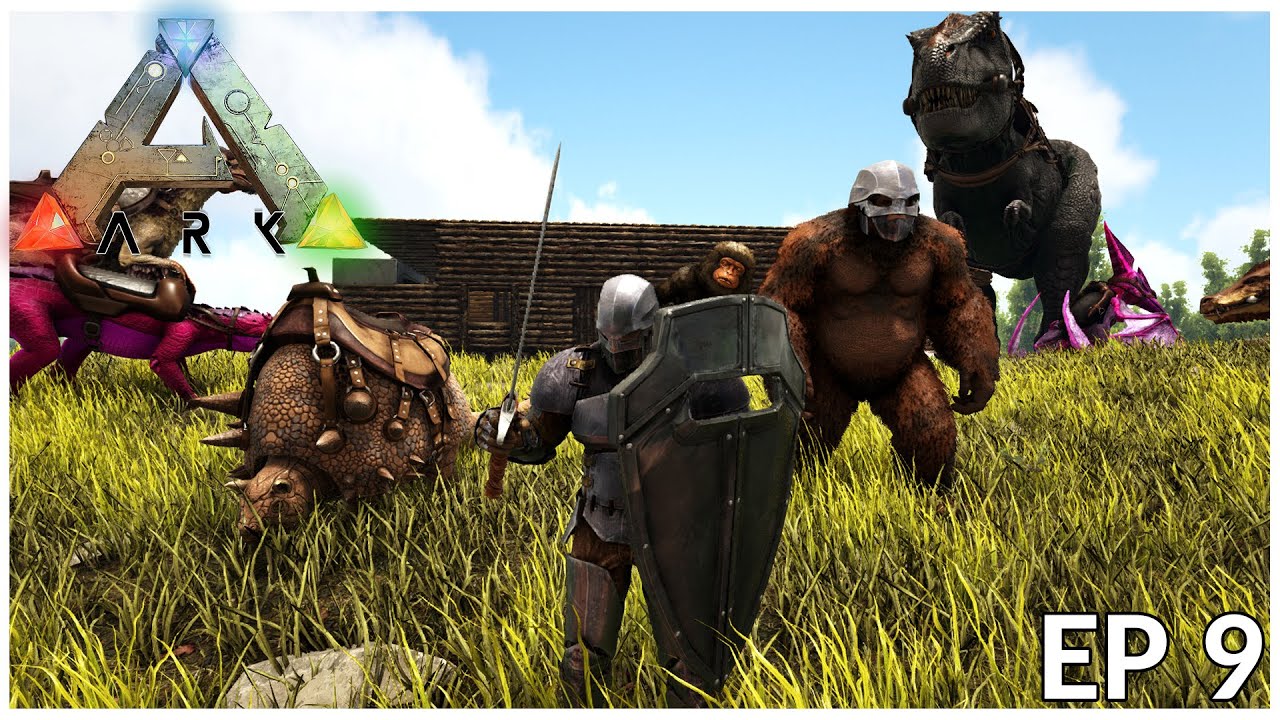CAPTURE d'un GIGANTOPITHECUS sur ARK THE ISLAND | Ark Survival Evolved ...