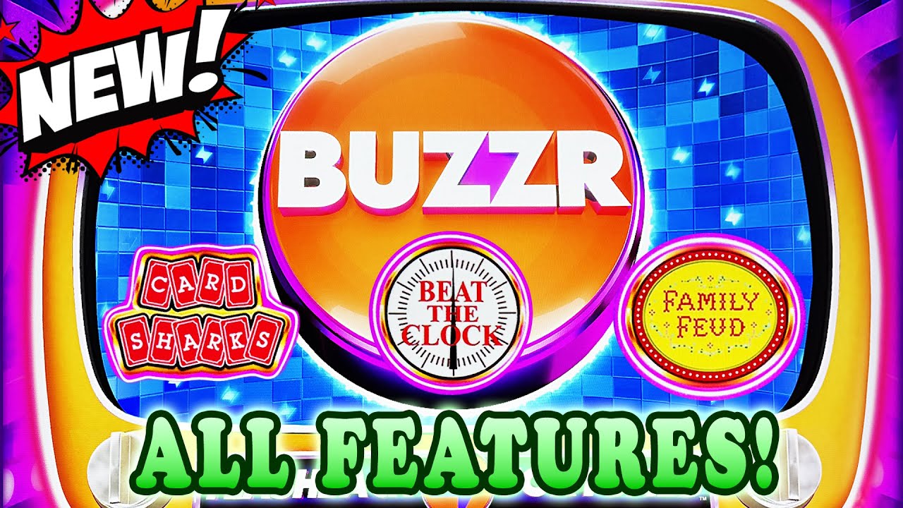 NEW Buzzr Slot Machine! 3 Classic Games Shows in One Konami Slot at ...