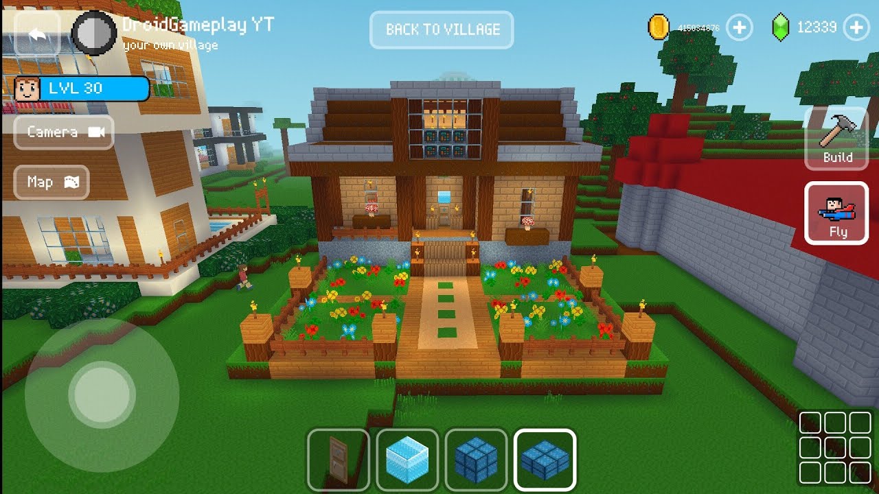 Furnished Farm House - Block Craft 3d: Building Game - YouTube