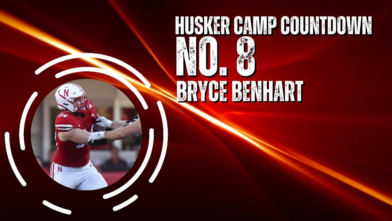 Husker Camp Countdown: No. 8 Bryce Benhart - YouTube