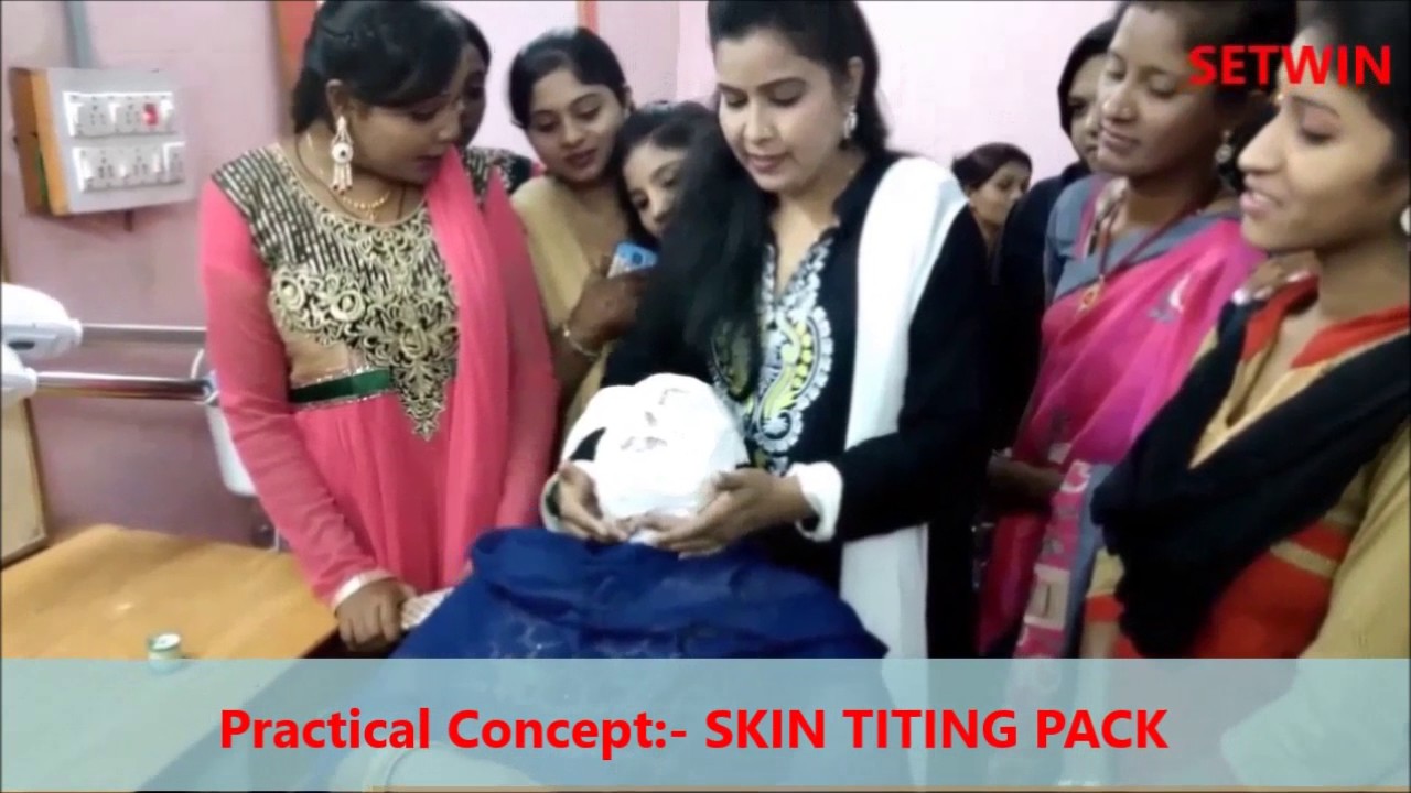 SETWIN Mir Alam Training Centre Advance Beautician Courses - YouTube