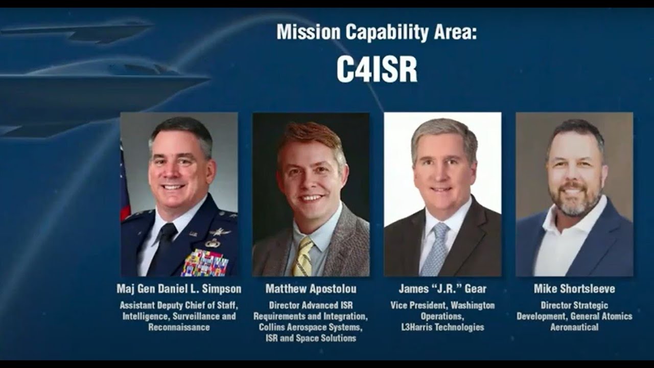 Mission Capability Area: C4ISR at AFA's 2021 Air, Space & Cyber ...