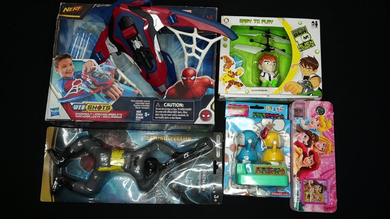 SpiderMan,Ben 10,Batman ,Doraemon and barbie Chatpat tv Collection ...