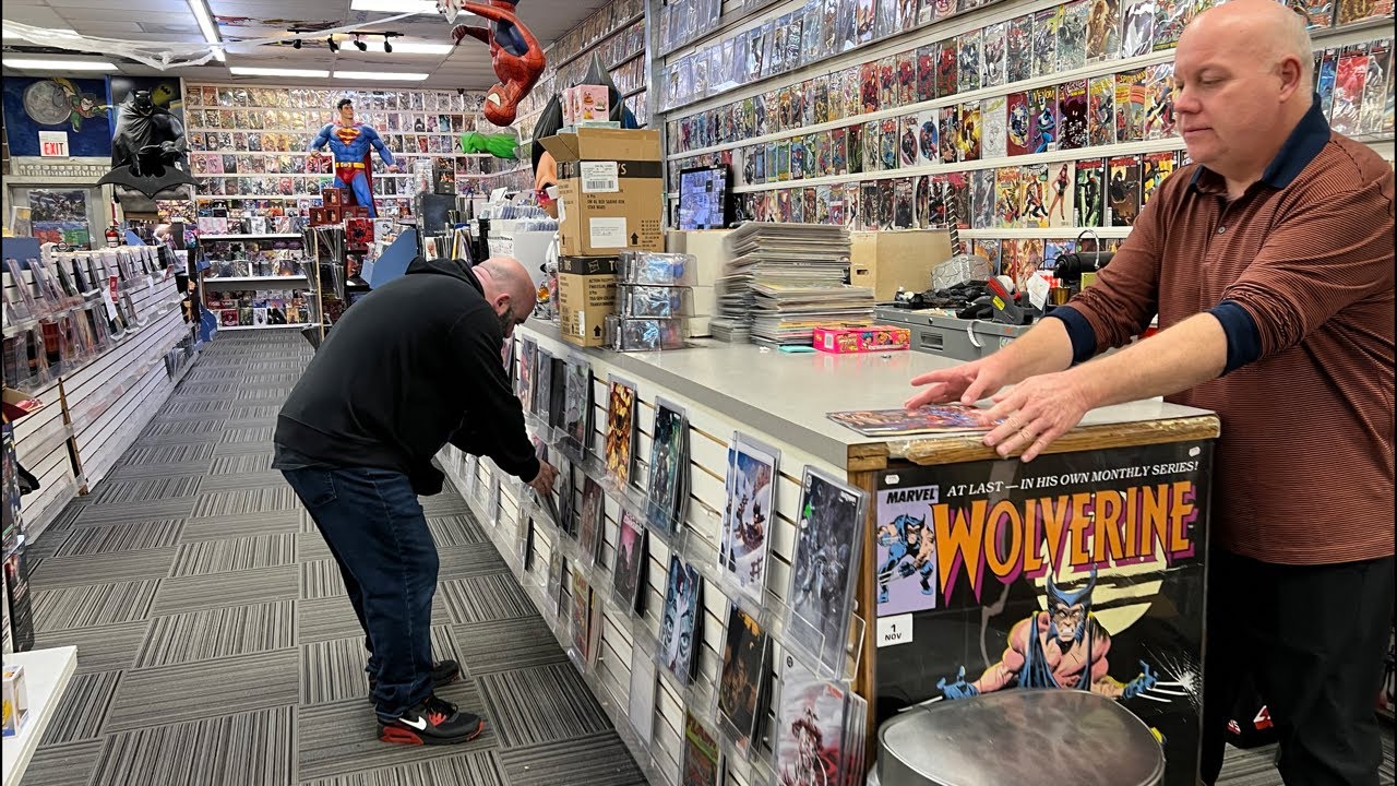New Comic Book Day at the Local Comic Shop! - YouTube