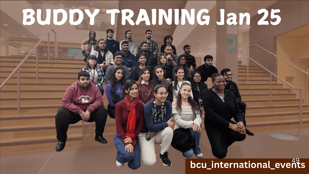 Buddy Training Jan 25 | Birmingham City University | International ...