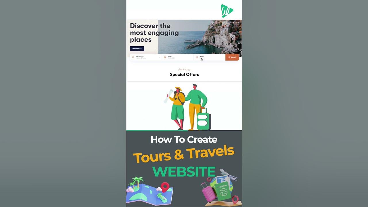 How To Make A Tours And Travels Booking Website With WordPress - YouTube