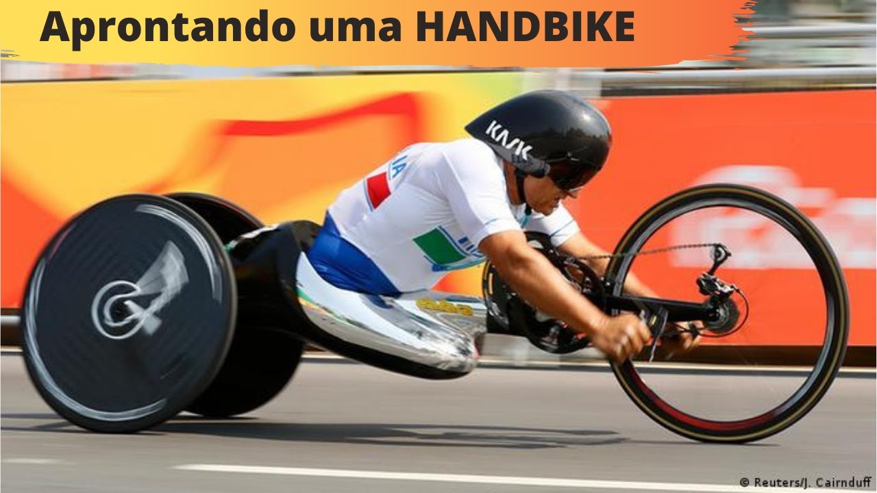 Aprontando uma HANDBIKE - ciclismo paralimpico - YouTube