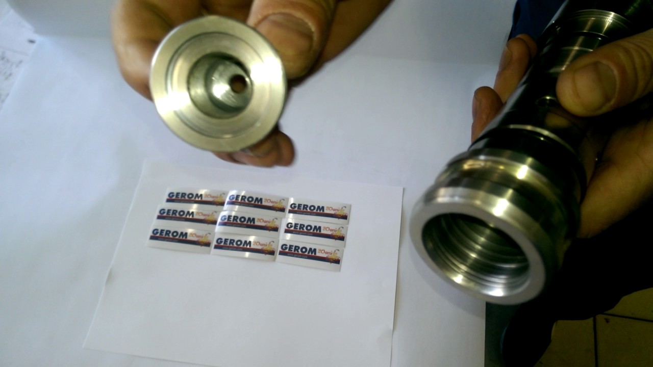 GEROM (www.gerom.com) VALVE CARTRIDGE WITH DOUBLE SAFETY MEASURE FOR ...