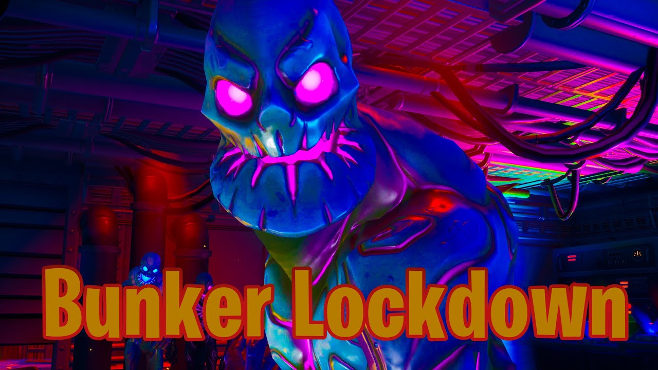 Fortnite Creative - Bunker Lockdown Zombie Survival - YouTube