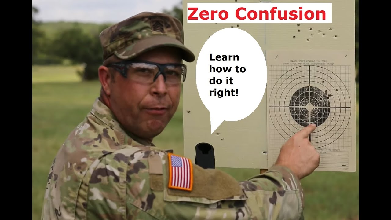 U.S. Army Zero: Zero Procedure Confusion - YouTube