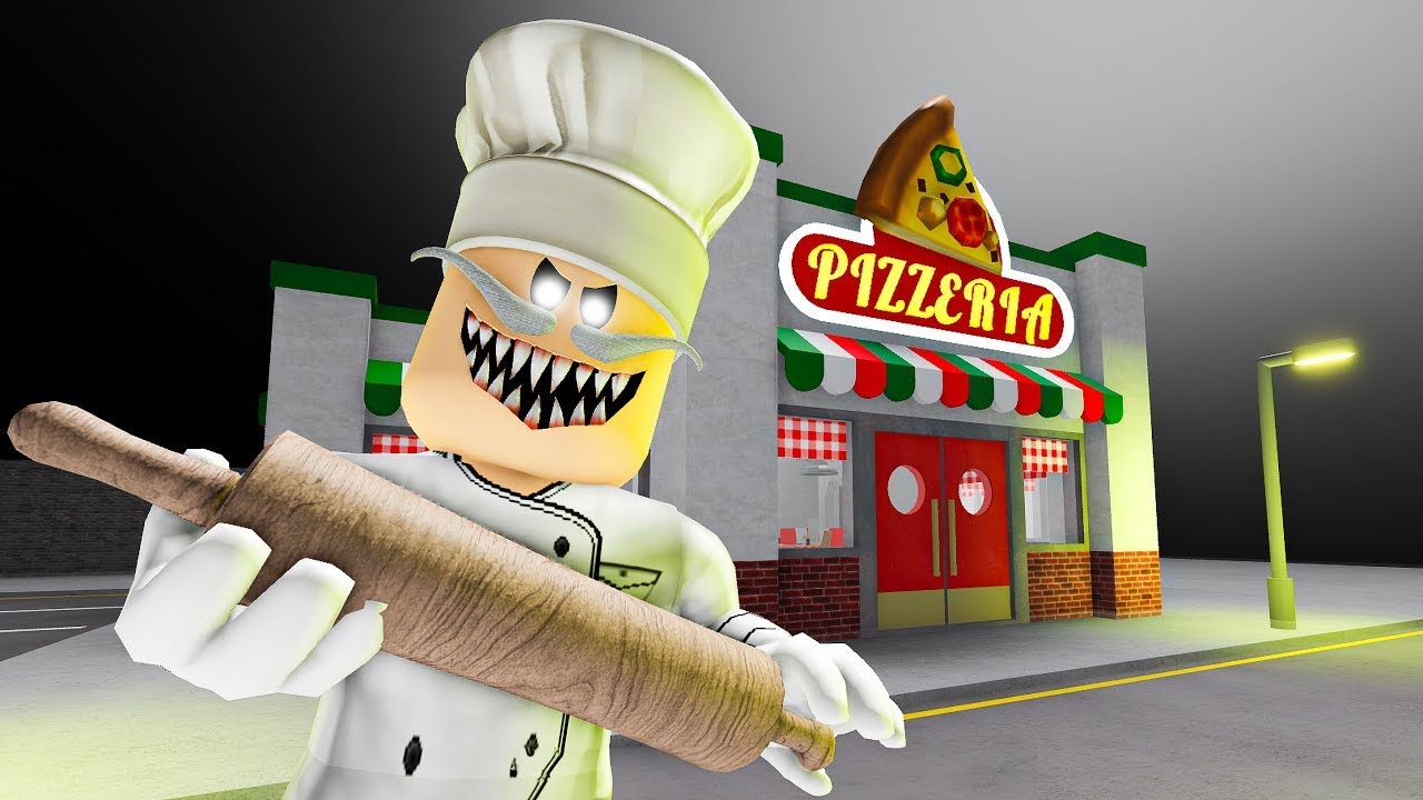 Escaping An Evil Pizza Man - YouTube