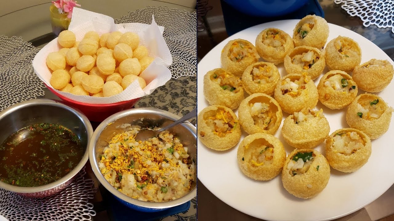 Pani Puri | Gup Chup | Odisha Style | Easy and Instant Pani Puri recipe ...