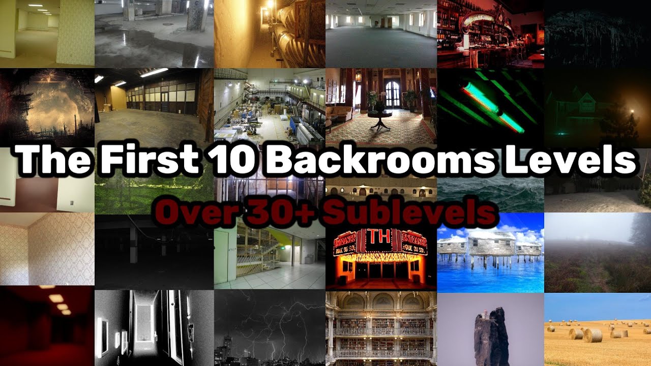 A Deep Dive into the First 10 Levels of the Backrooms (All 30 ...