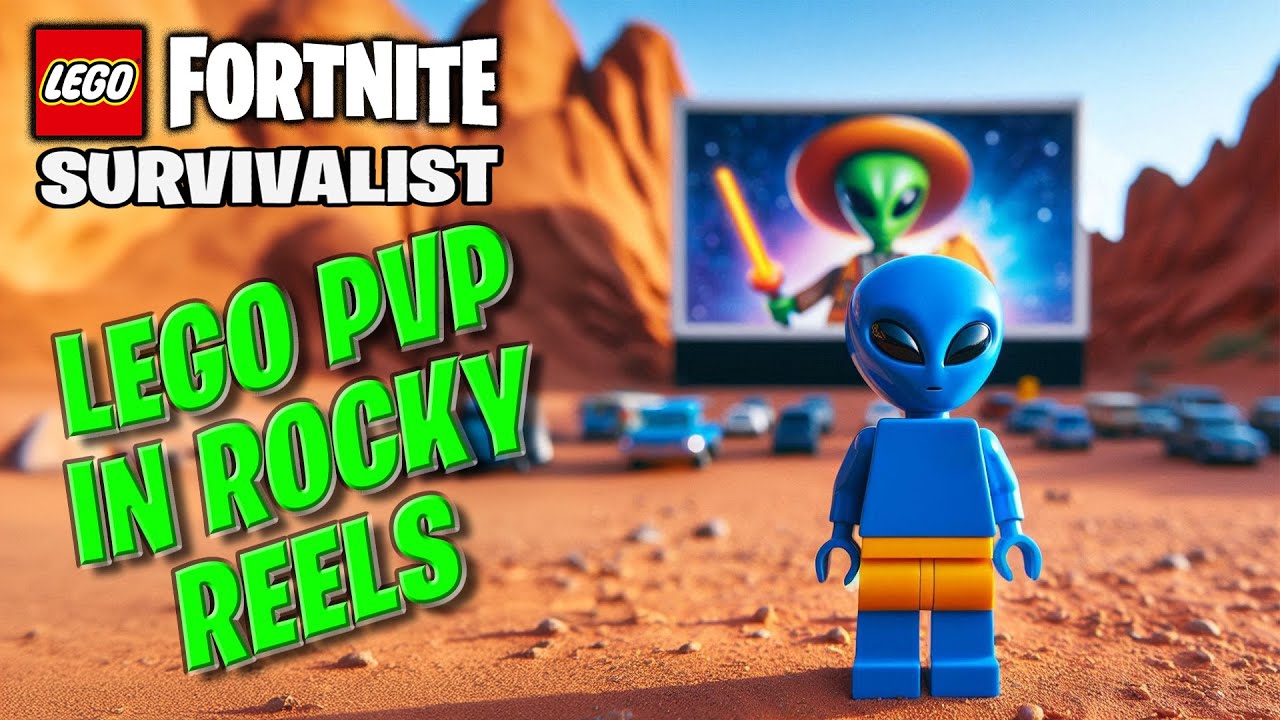 LEGO Fortnite PVP Battle in ROCKY REELS! Friendly fire is ON!!! 💥 - YouTube