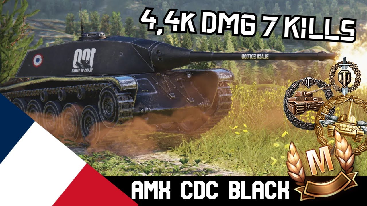 AMX CDC: 4,4K Damage - 7 KILLS: WoT Console - World of Tanks Console ...