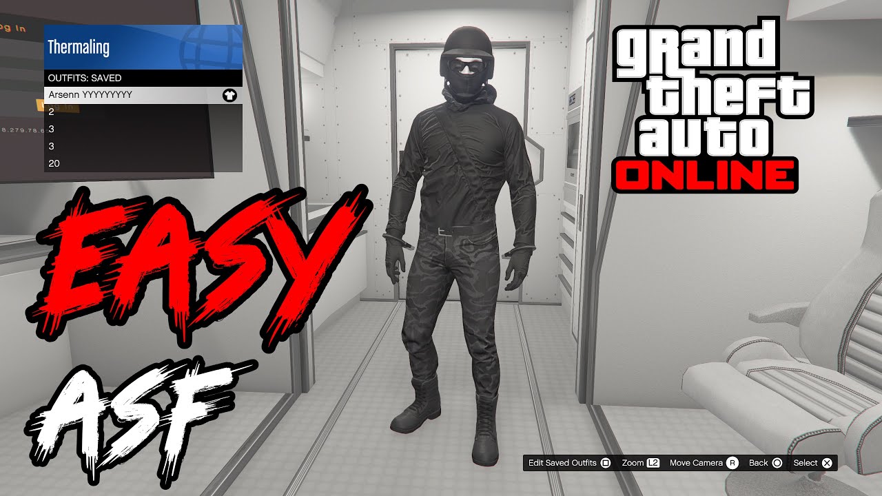 SKINNIEST Tryhard Outfit (Tutorial) GTA 5 Online - YouTube