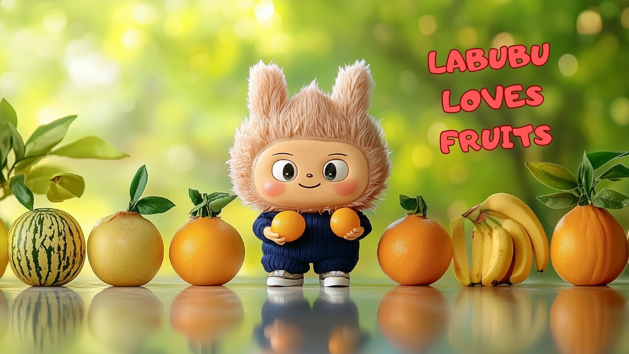 Labubu Loves Fruits Song | Healthy fruit For Kids | Labubu for Kids ...