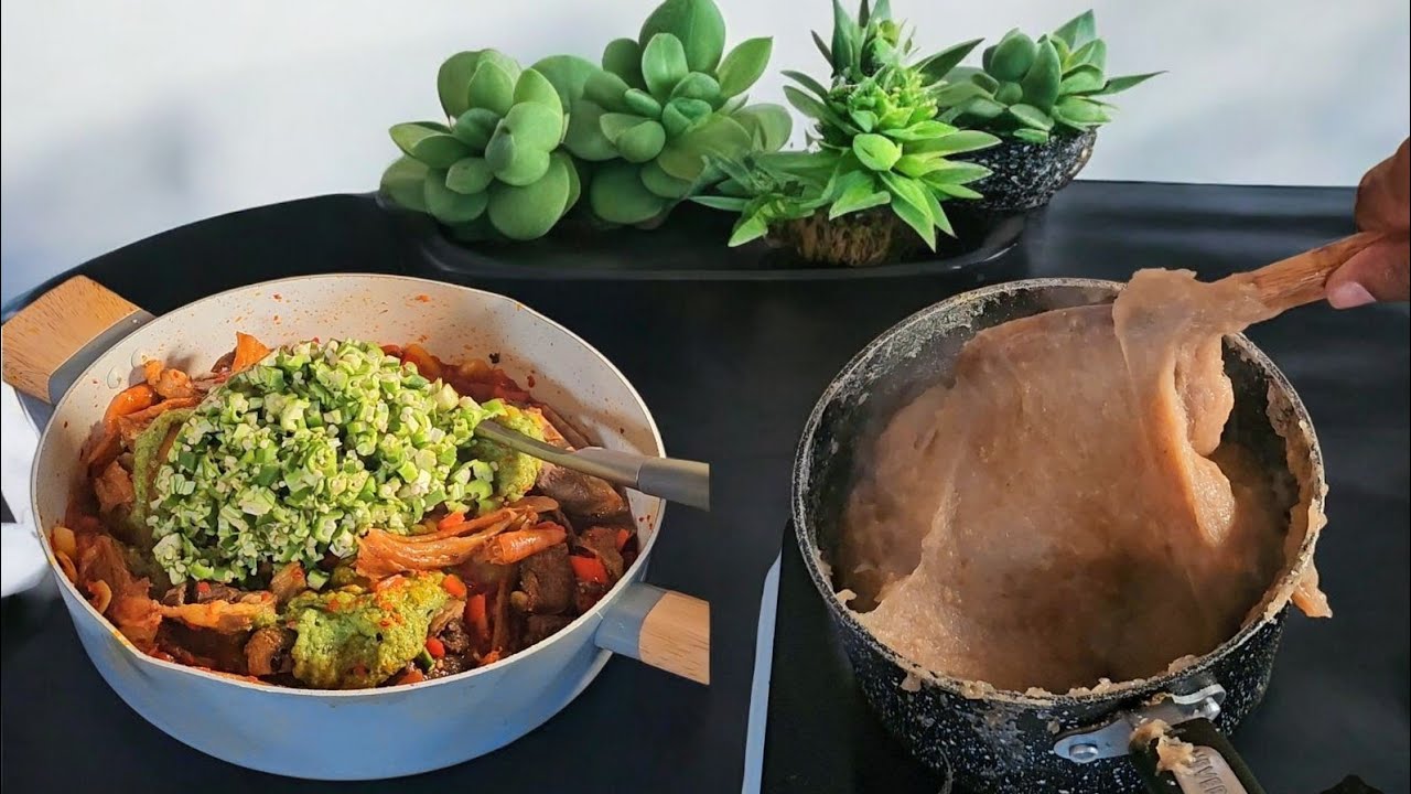 Easy , Cheap and Healthy High Protein Okra Recipes. - YouTube