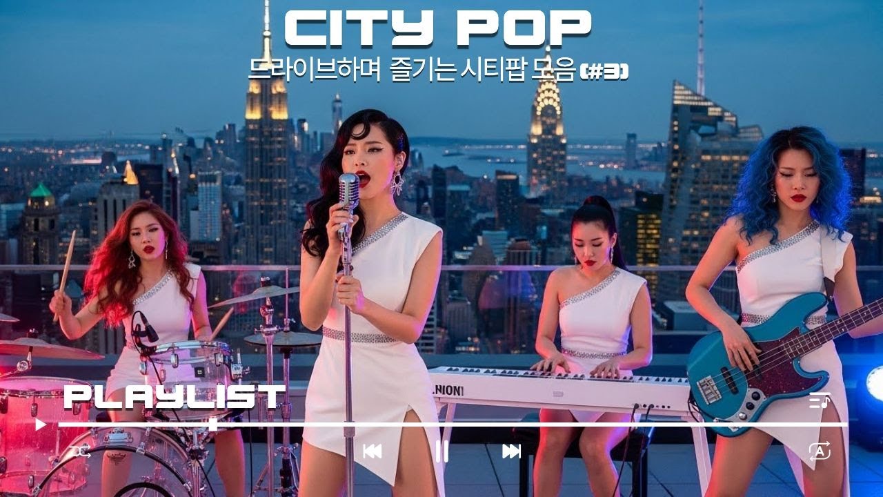 [playlist] city pop, ️ 도시적인 시티팝 모음곡 ️3탄 (ver, KOR) - YouTube