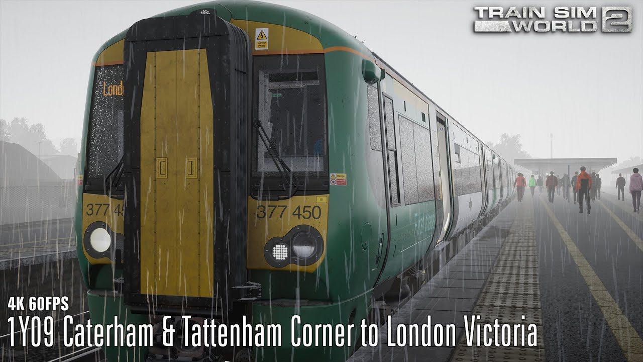 1Y09 Caterham & Tattenham Corner to London Victoria - London Commuter ...