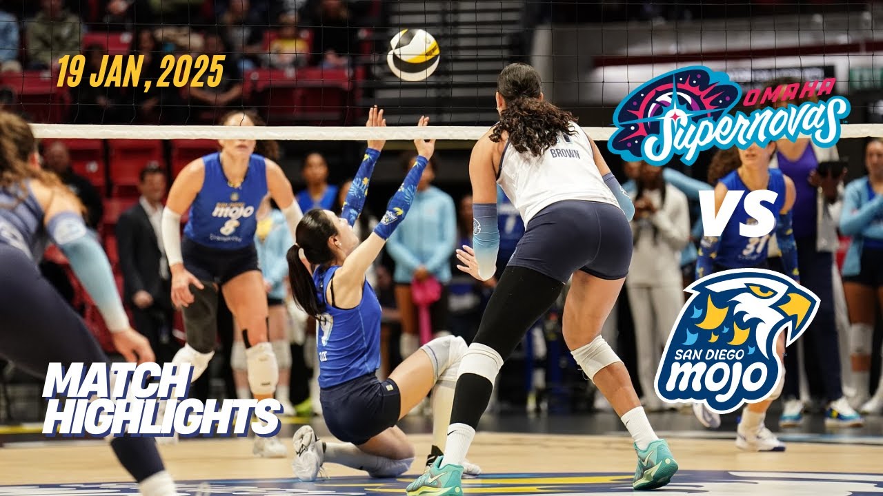 San Diego Mojo vs Omaha Supernovas - Lee Dayeong 이다영 Highlights | 19 ...