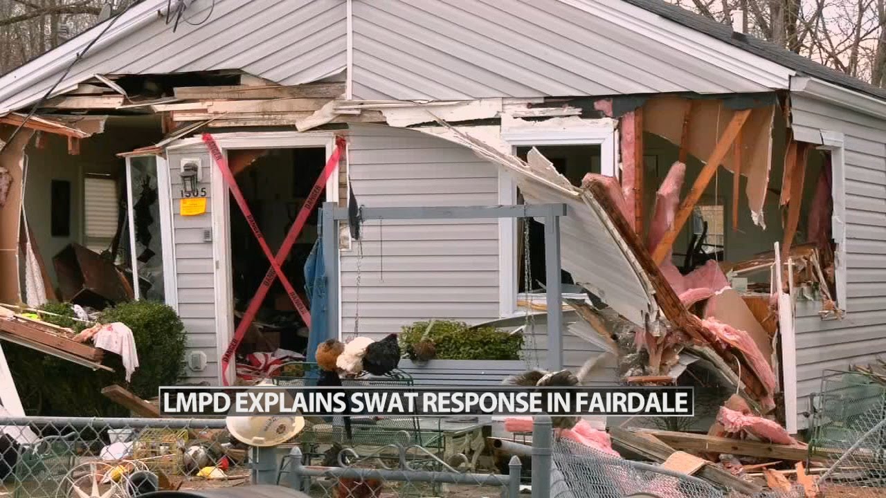 LMPD explains SWAT response in Fairdale - YouTube