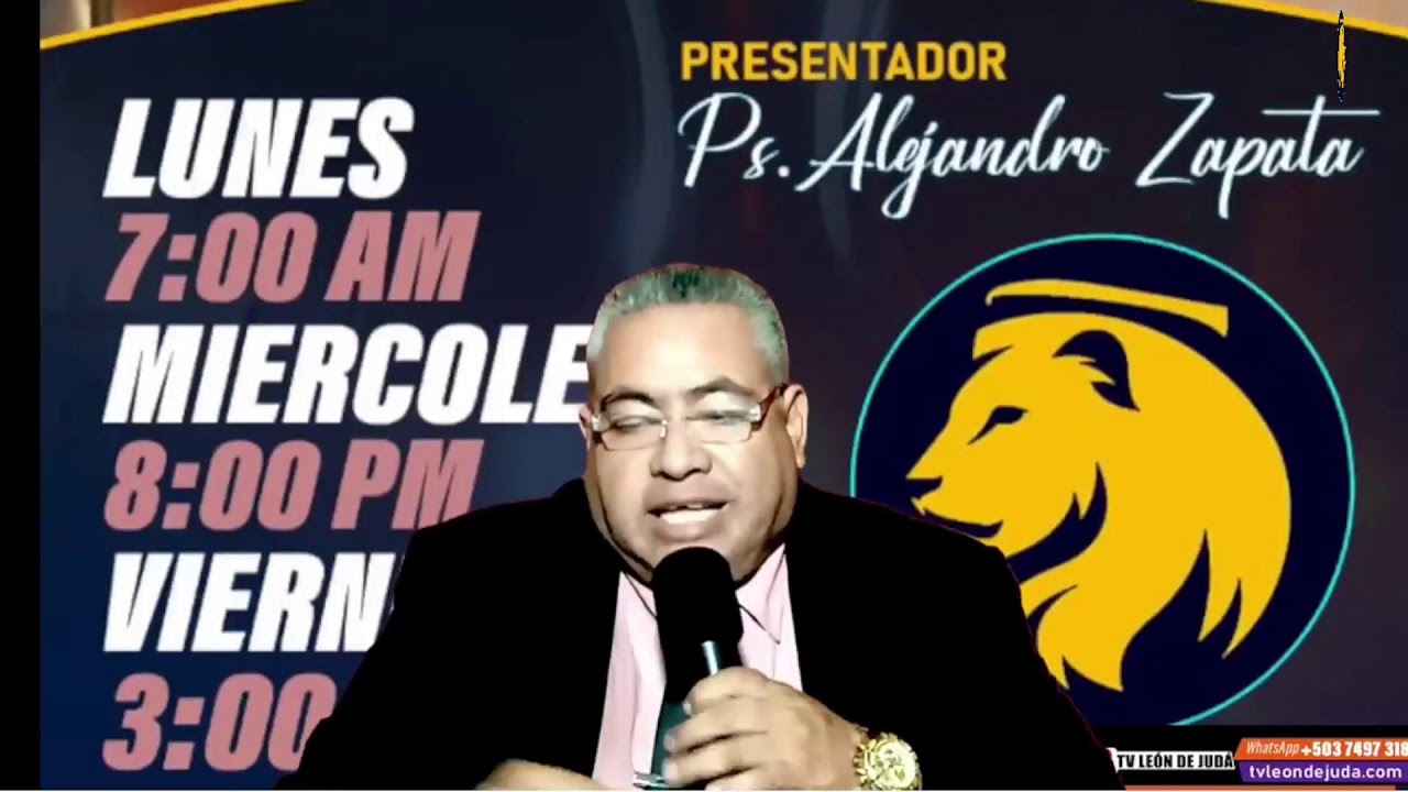PASTOR ALEJANDRO ZAPATA - YouTube