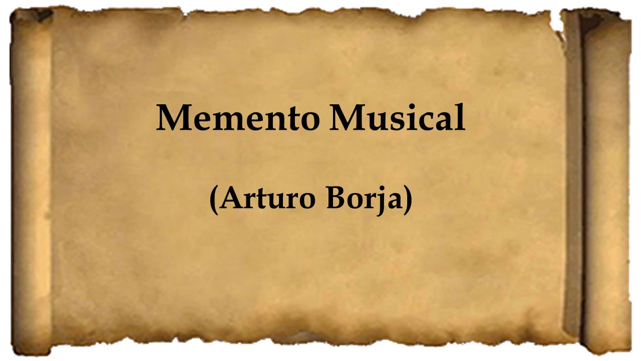 Poema Memento Musical de Arturo Borja Generación Decapitada - YouTube