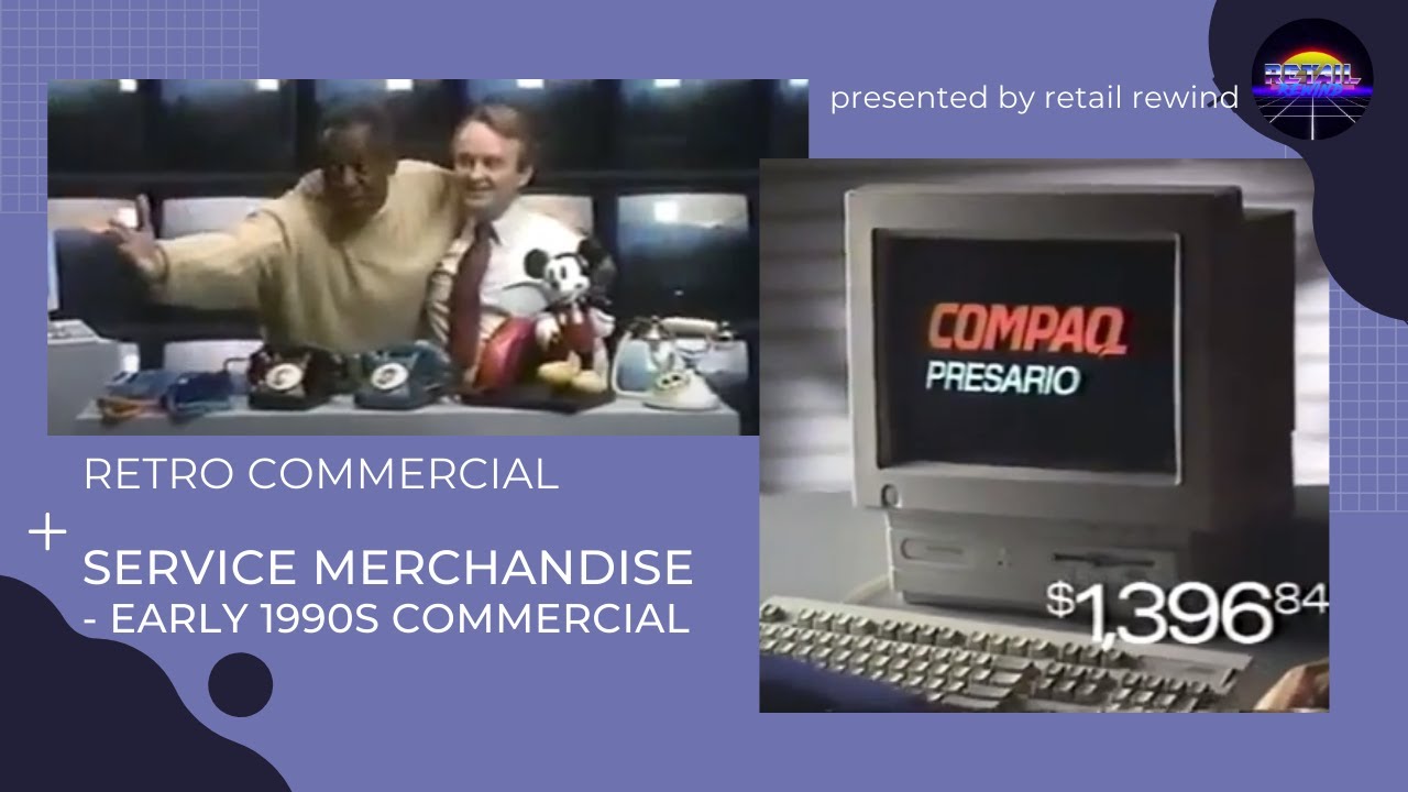 Retro Service Merchandise Commercial with Bill Cosby - Early 1990s ...