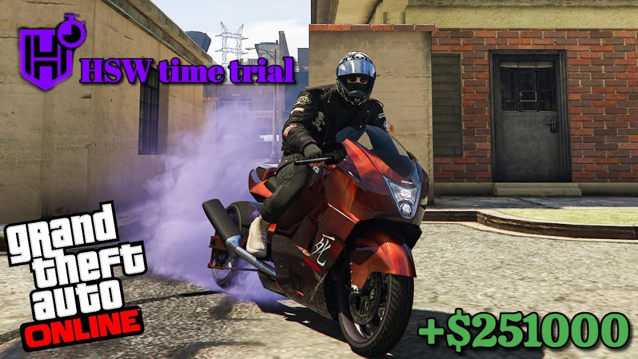 This week HSW time trial I Grand Theft Auto V Enhanced online - YouTube