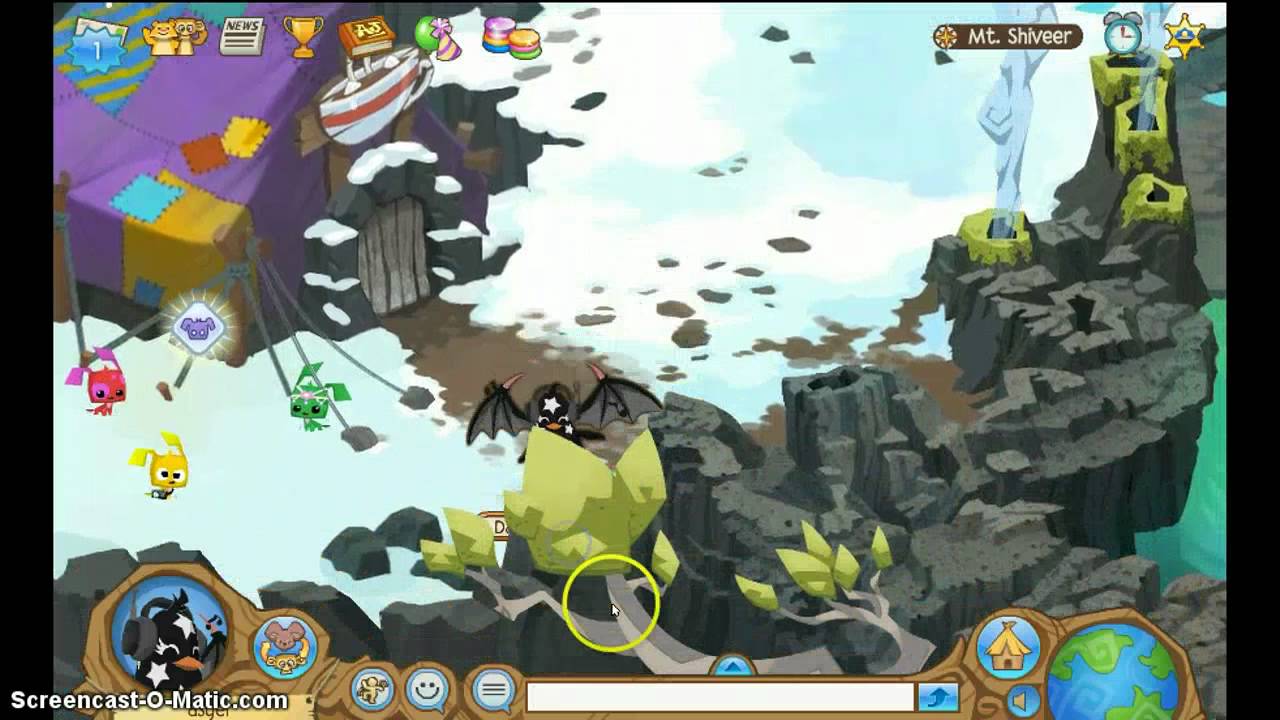 Animal jam journey book: Mt.shiveer - YouTube