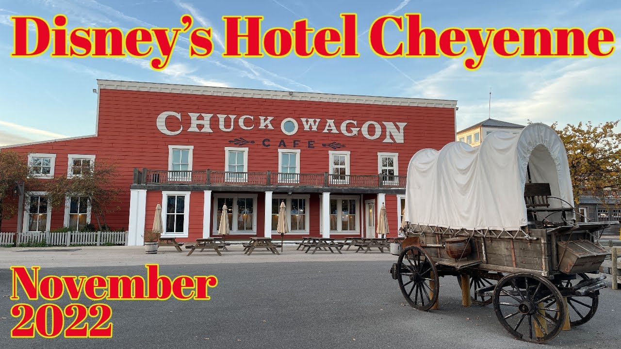 Disney's Hotel Cheyenne - Disneyland Paris - November 2022 - YouTube