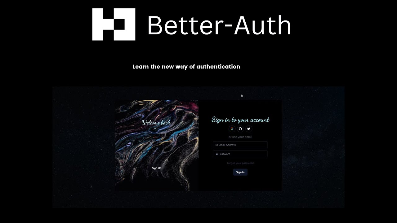 Learn Better-Auth in 20 minutes - YouTube