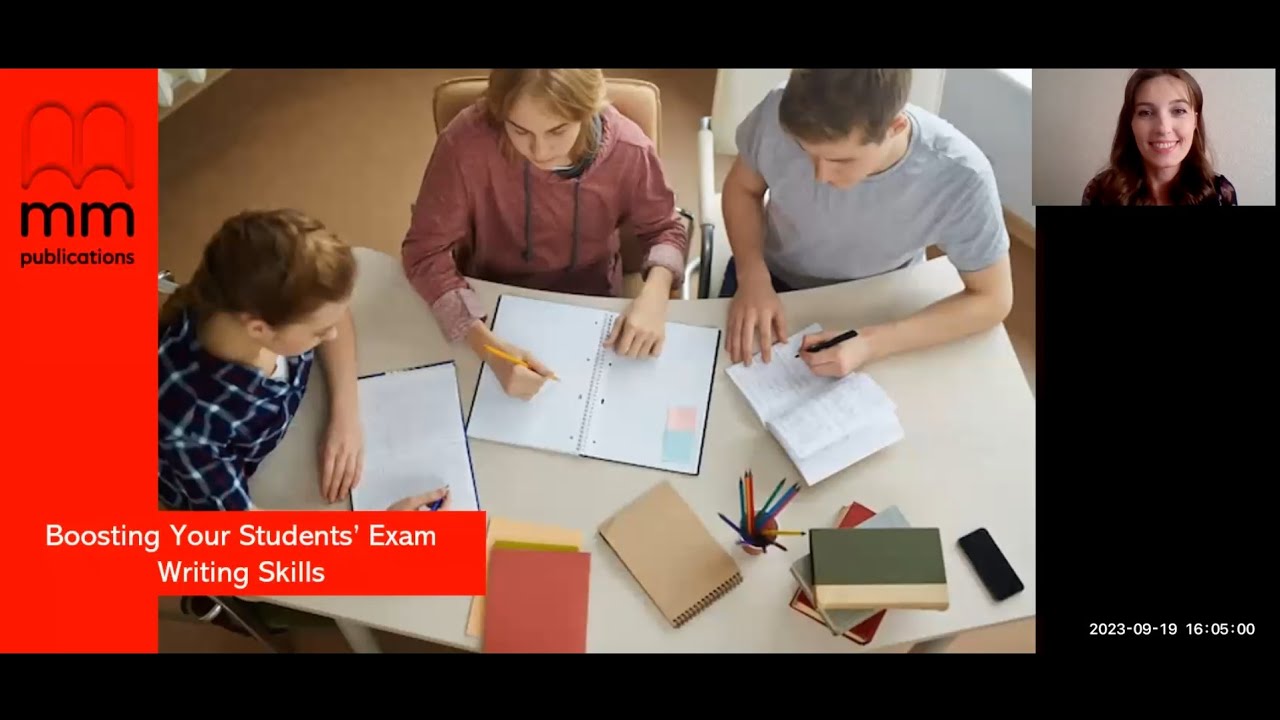 Вебінар «Boosting Your Students' Exam Writing Skills» - YouTube