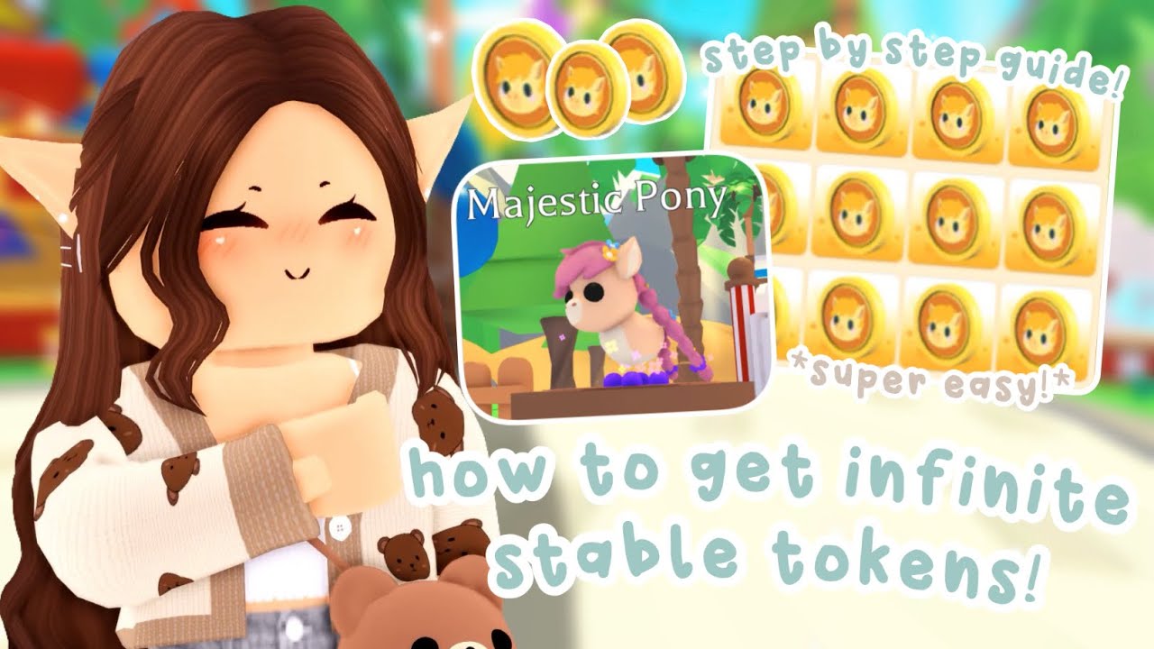 How To Get INFINITE STABLE TOKENS In Adopt Me! 😱 | *SUPER EASY!* 🤩 ...